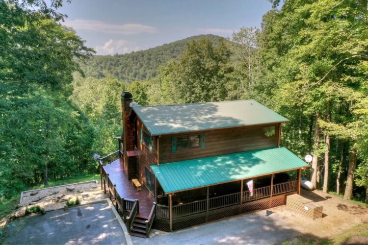 Creekside A-frame Cabin Rental North GA | Blue Ridge A-frame