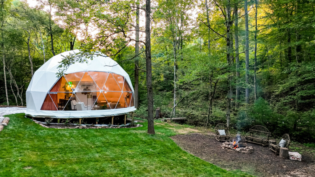 Glamping Domes Tennessee Smoky Mountains | Luxury Glamping